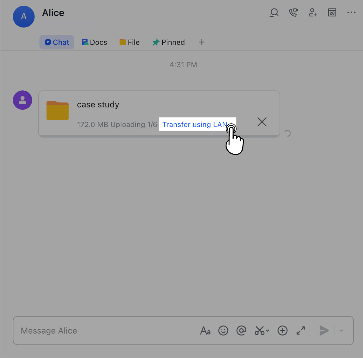 Send Files And Folders