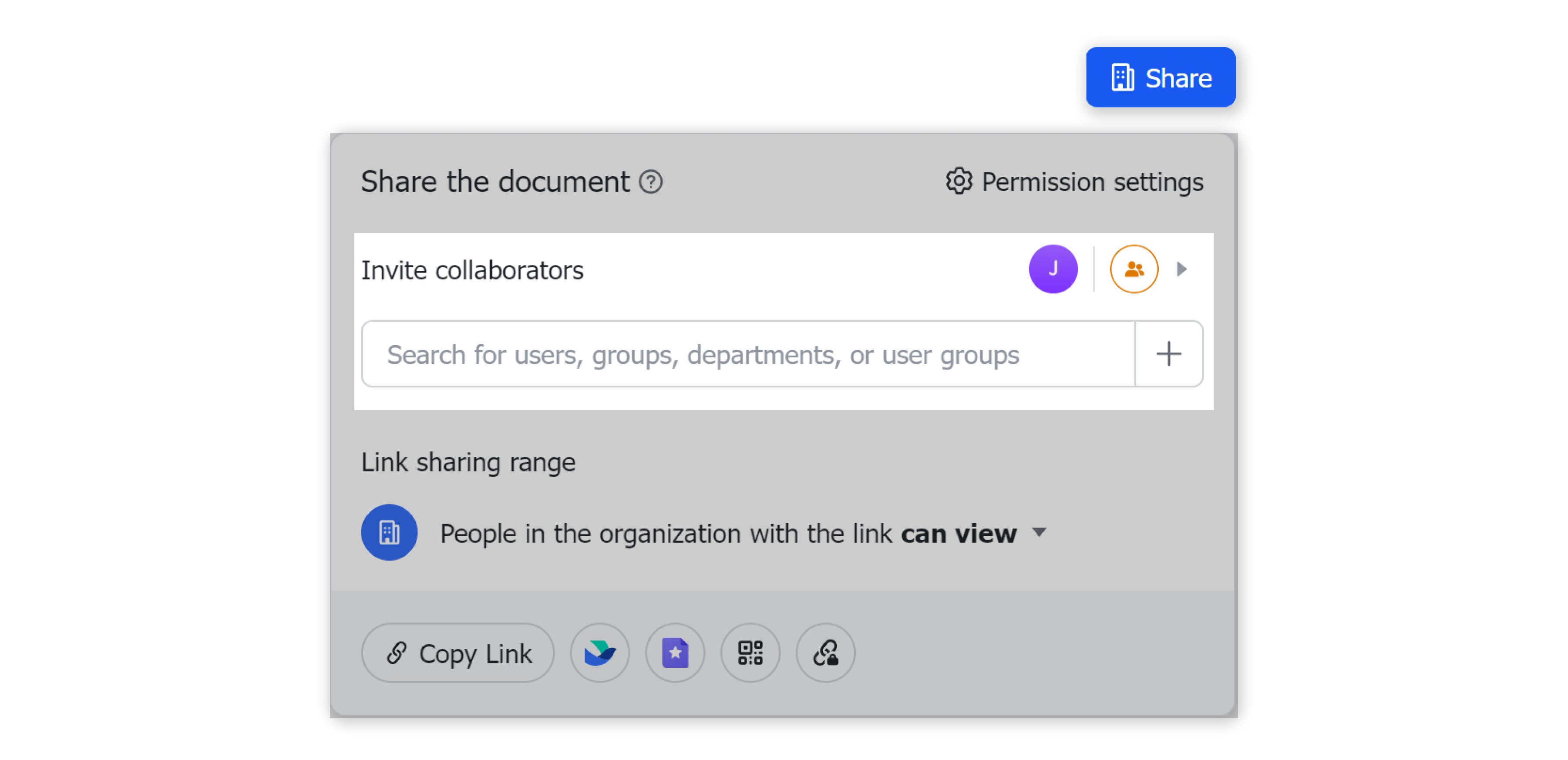 Docs permissions overview