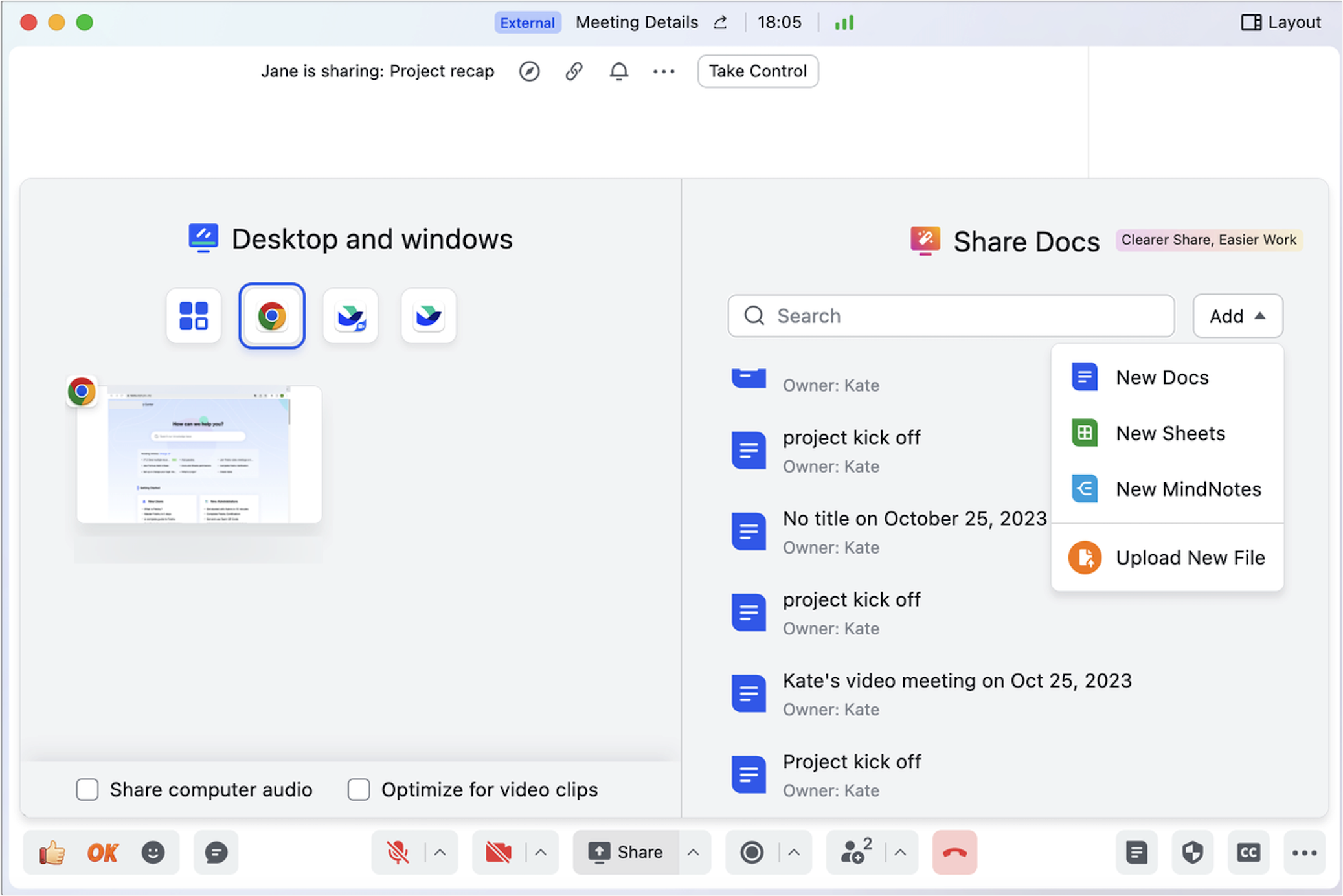 Get started with Feishu Meetings