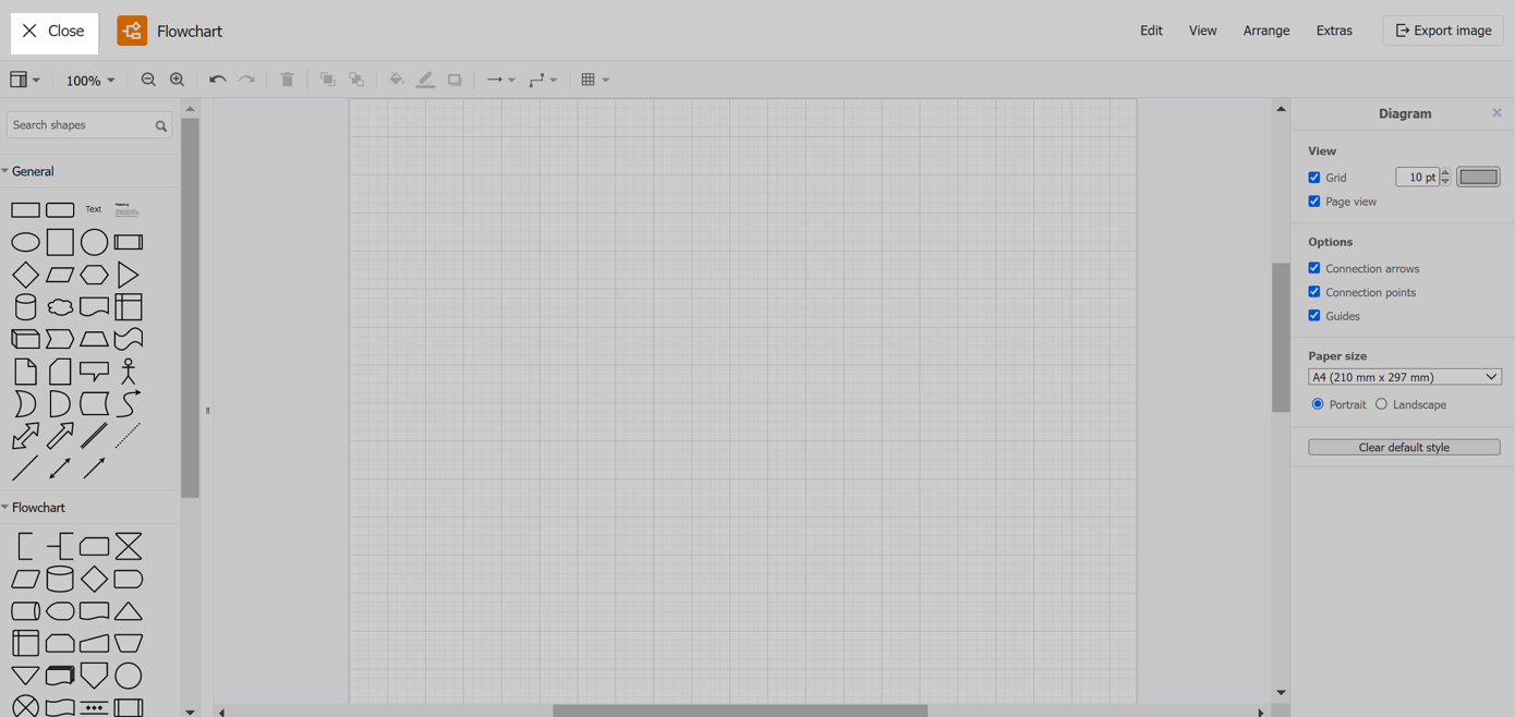 Draw flowcharts and UML diagrams in Docs