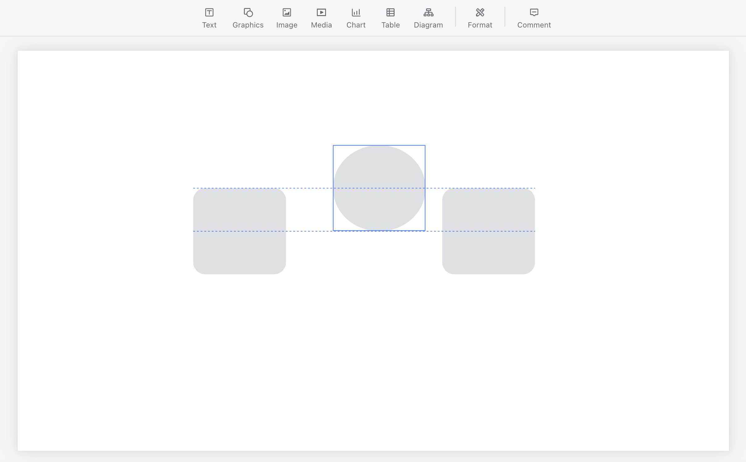 Lines guides in Slides