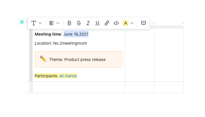 Edit Tables In Docs