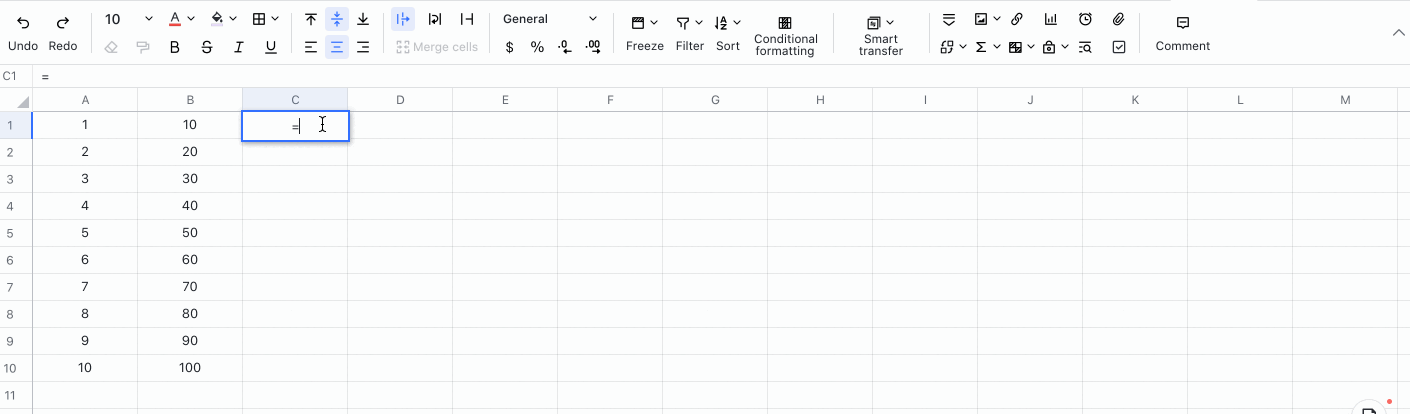 SUMIF function for Sheets