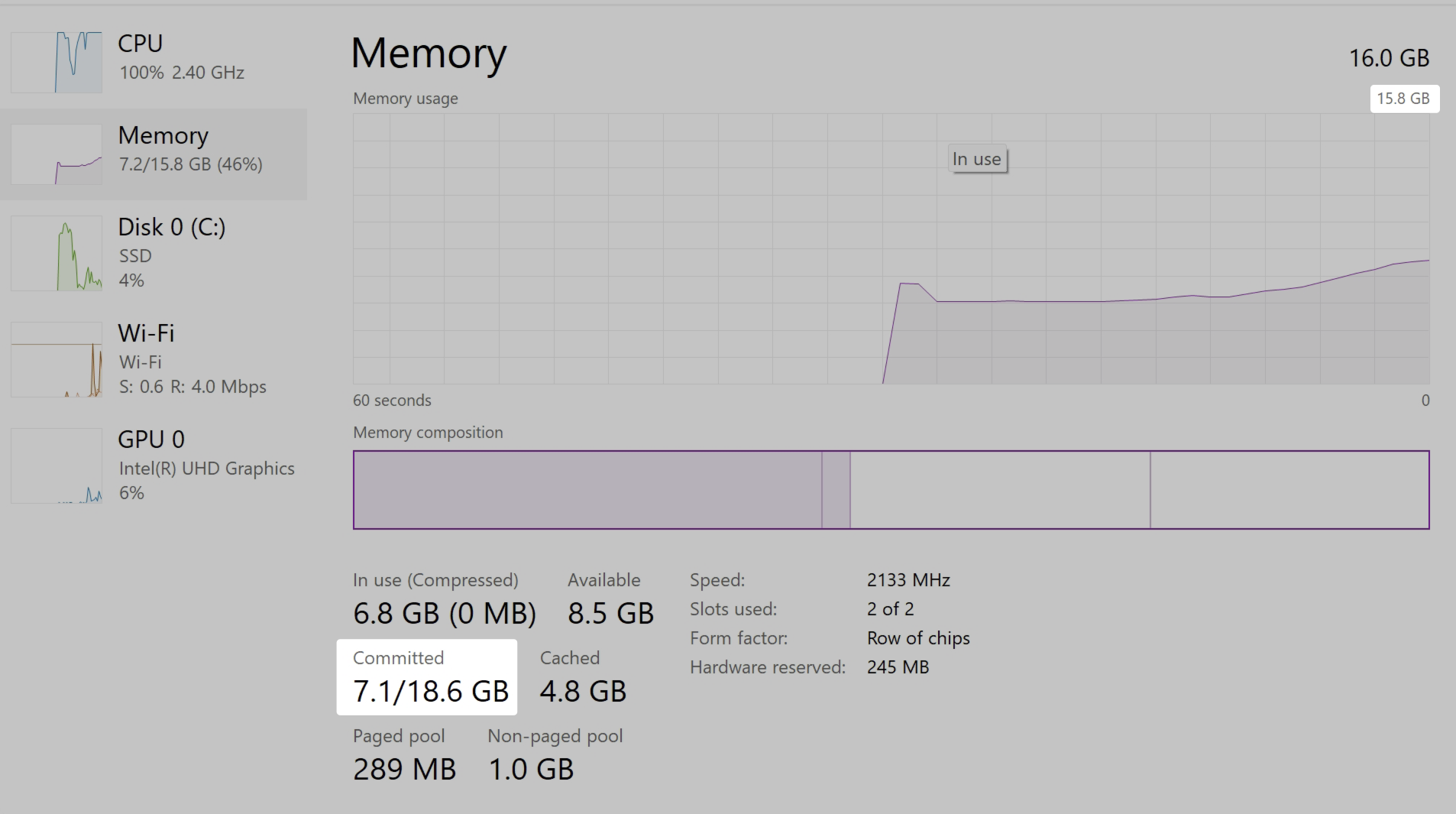 What should I do if I get an insufficient memory error when using ...