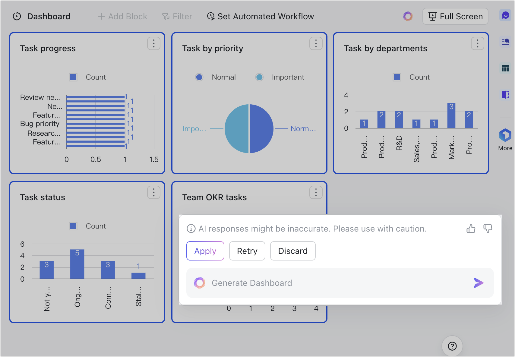 Create Base dashboards with AI Companion