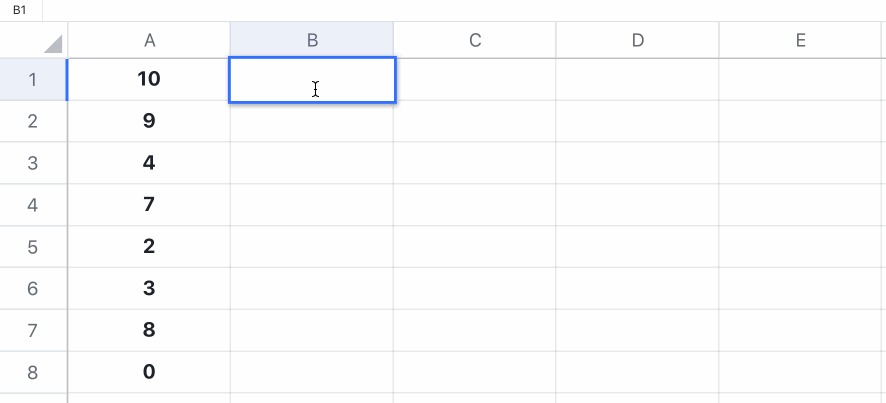 ARRAYFORMULA function for Sheets