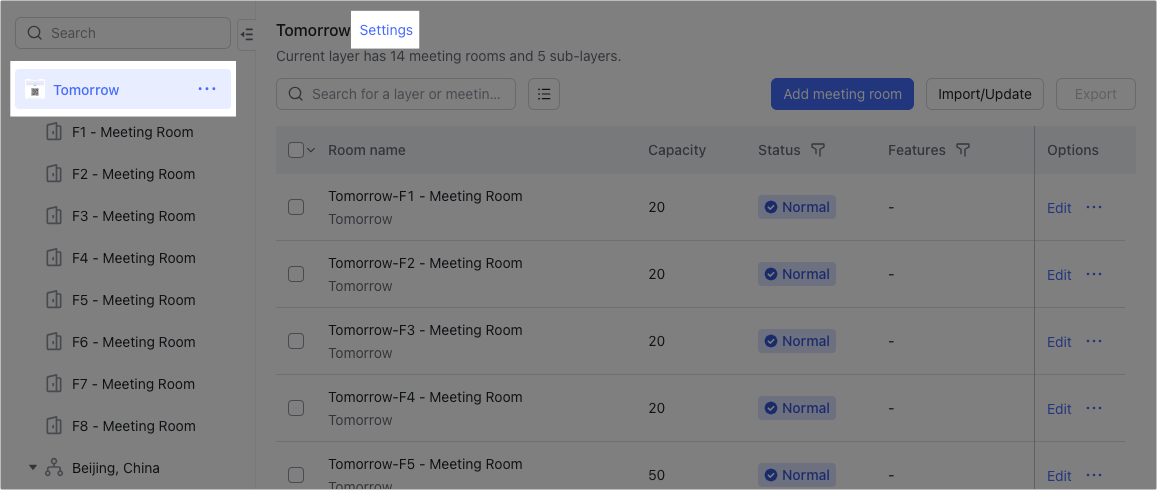 Admin | Assign room reservation administrators and manage rooms