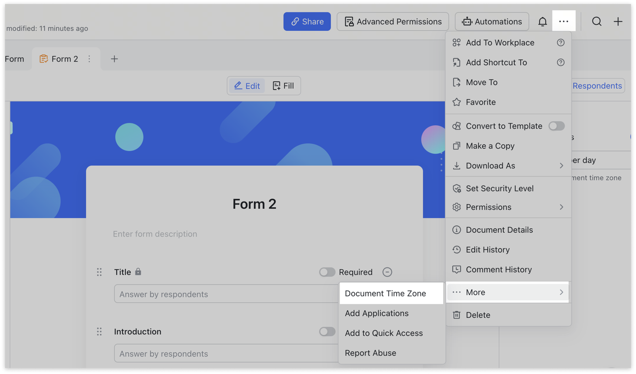 Use form views in Base