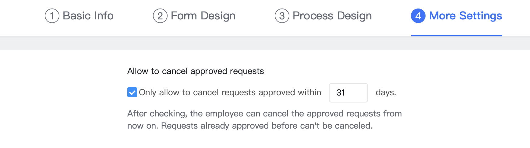 Approval updates