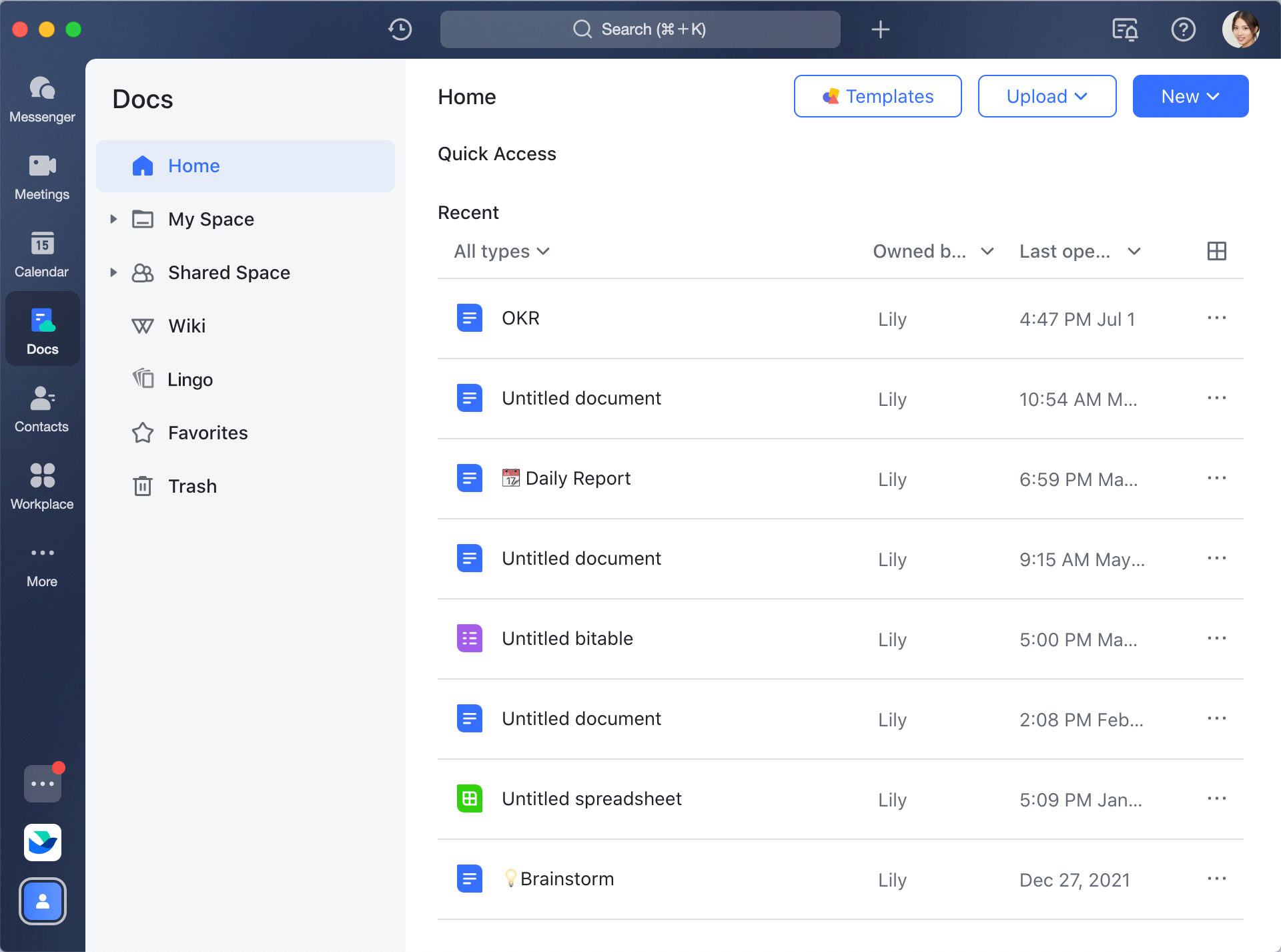Search for and discover Lingo entries