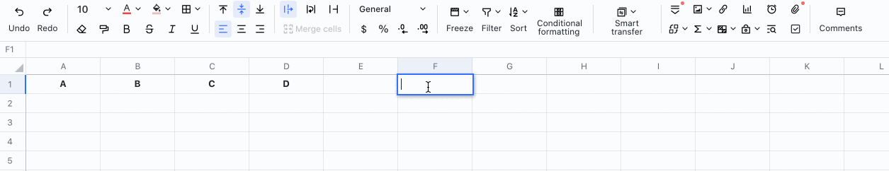 CONCAT function for Sheets