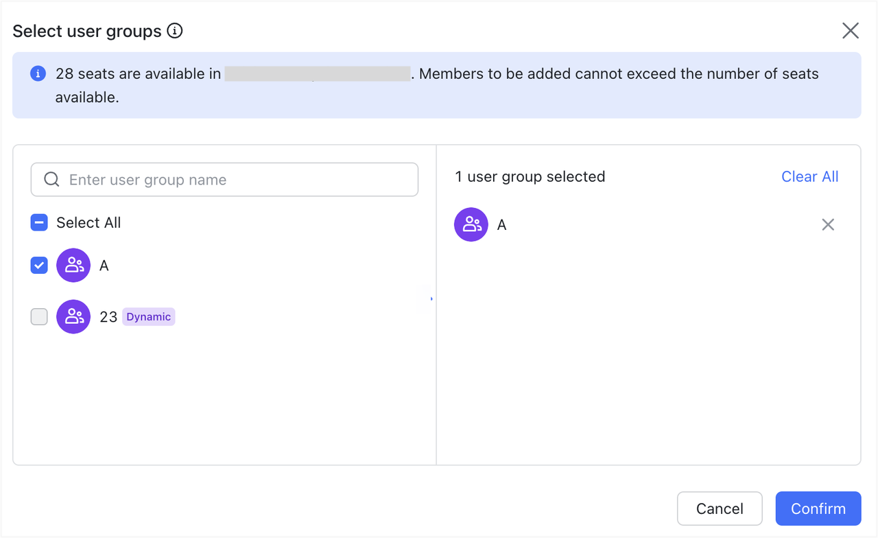 Admin | Assign seats
