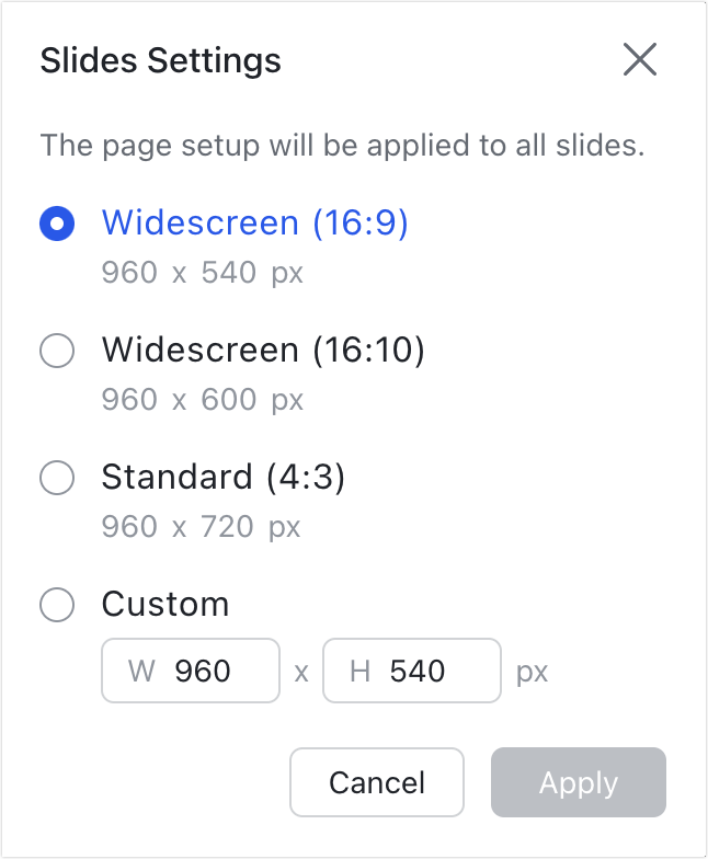 Get started with Slides