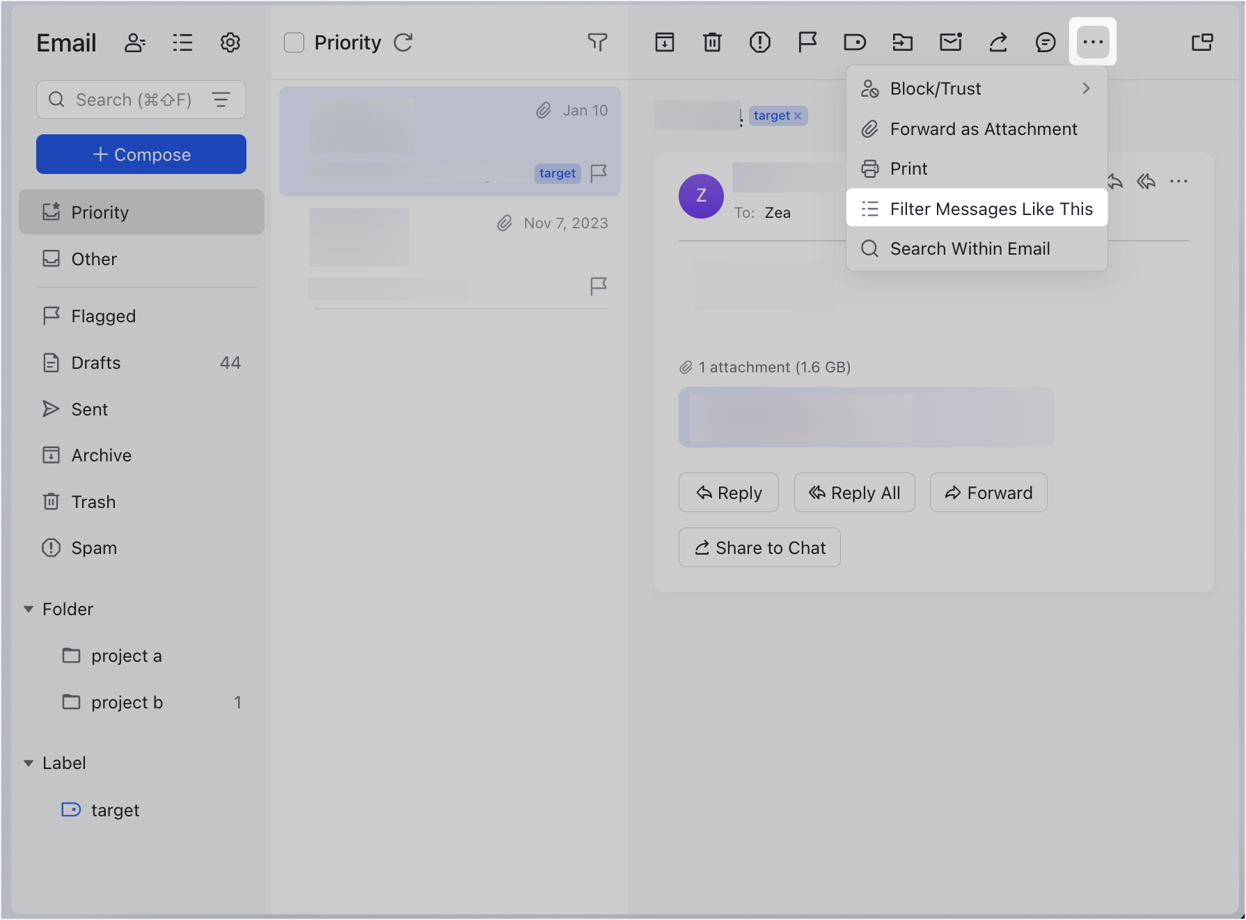Create and manage auto filters