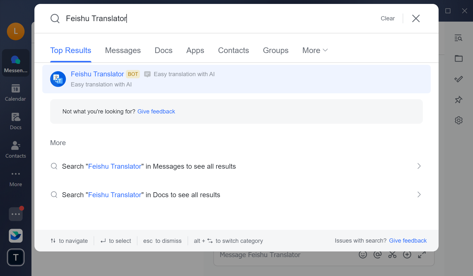 Use Feishu Translator