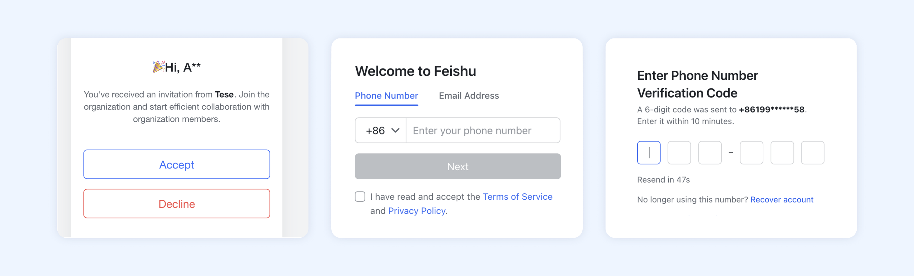 Step 1: Join your organization