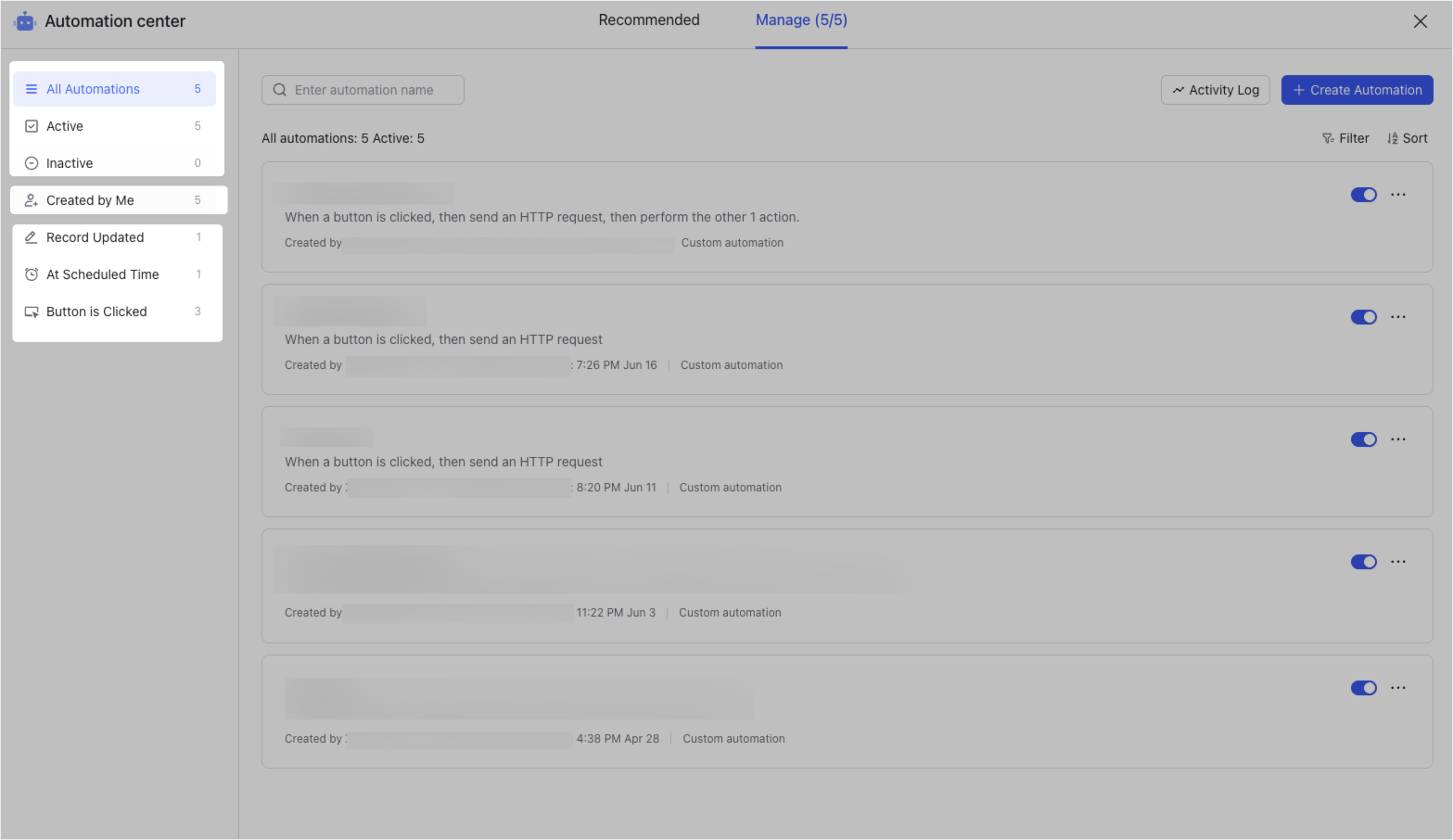 Use Automations in Base