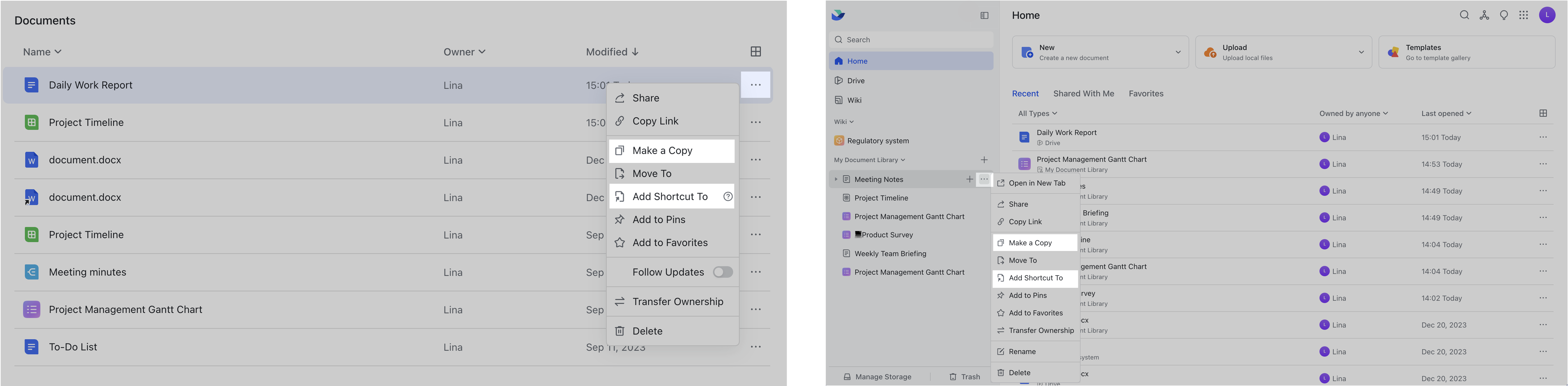 Get started with the new Feishu Docs homepage