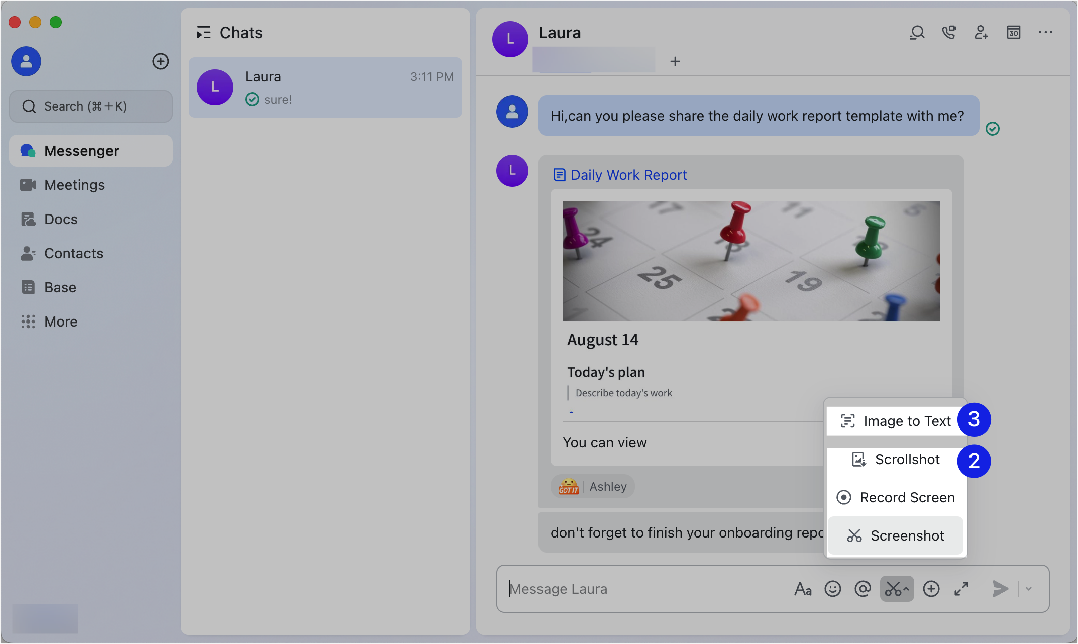 Get started with Messenger