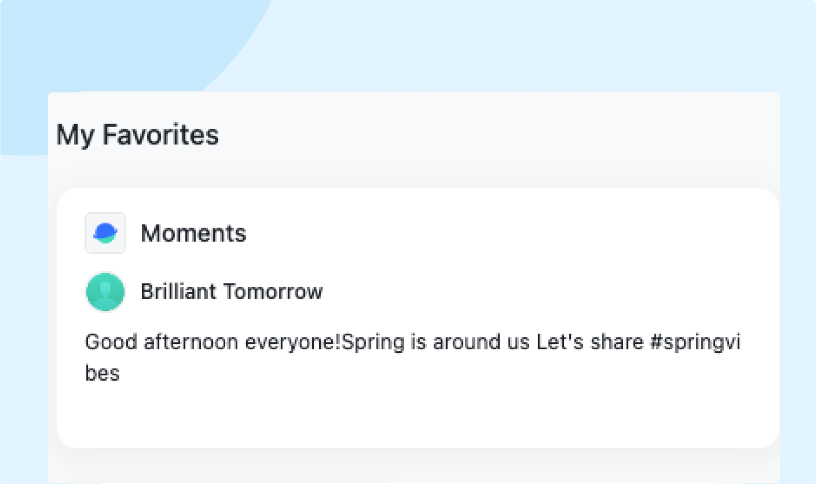 Workplace blocks introduction