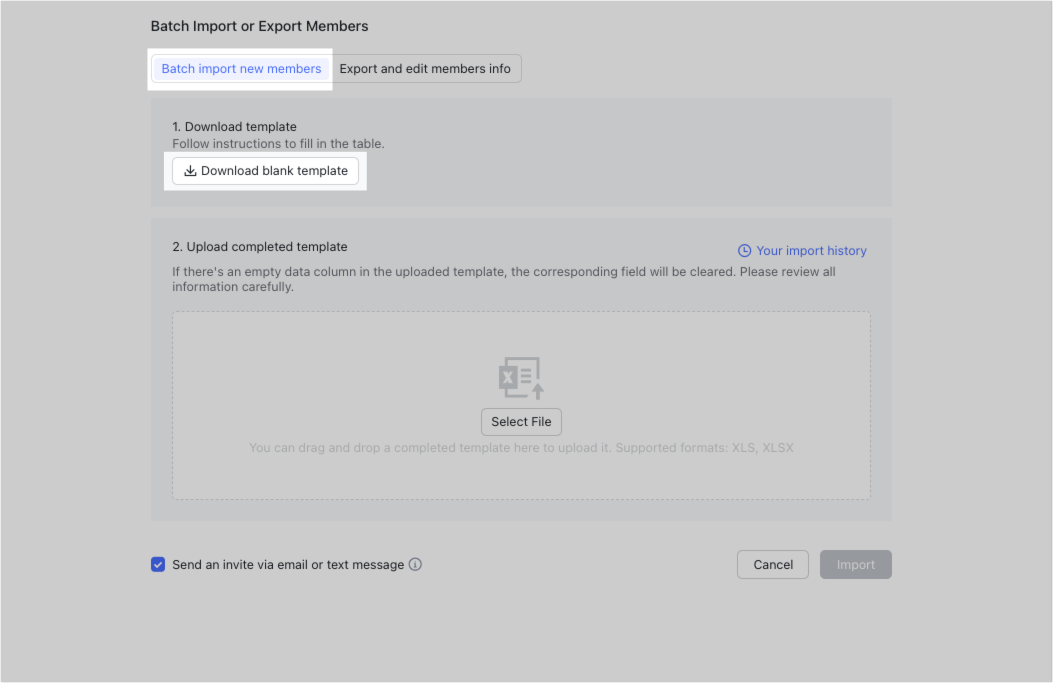 Admin | Assign business email addresses to members