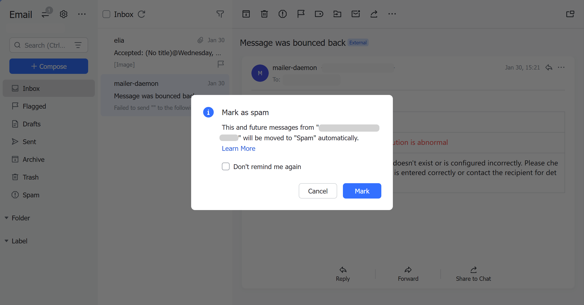 Guide to handling spam emails