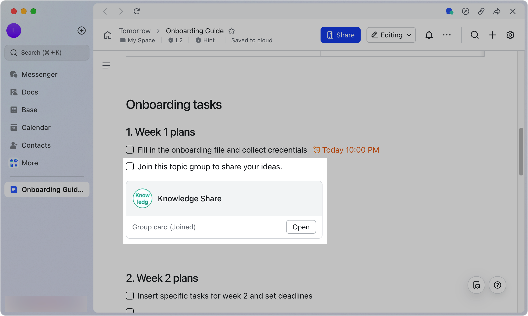 Introducing topic groups to group owners