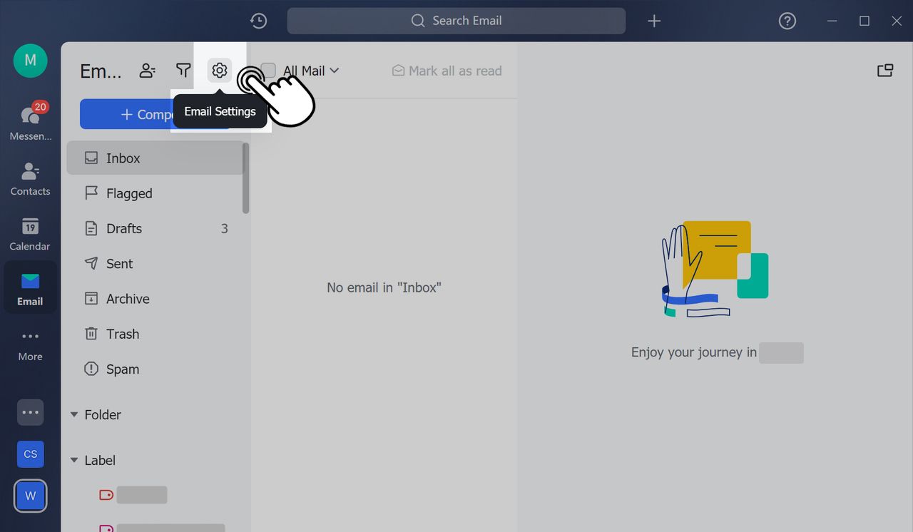 Set email notifications