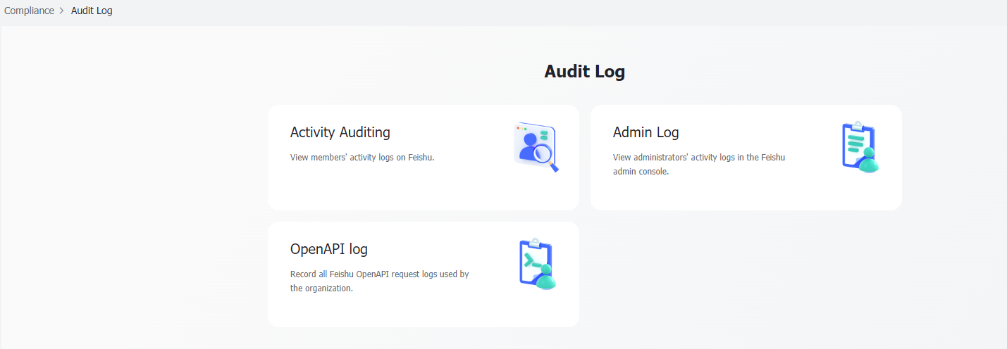 Admin | Review Admin Log entries