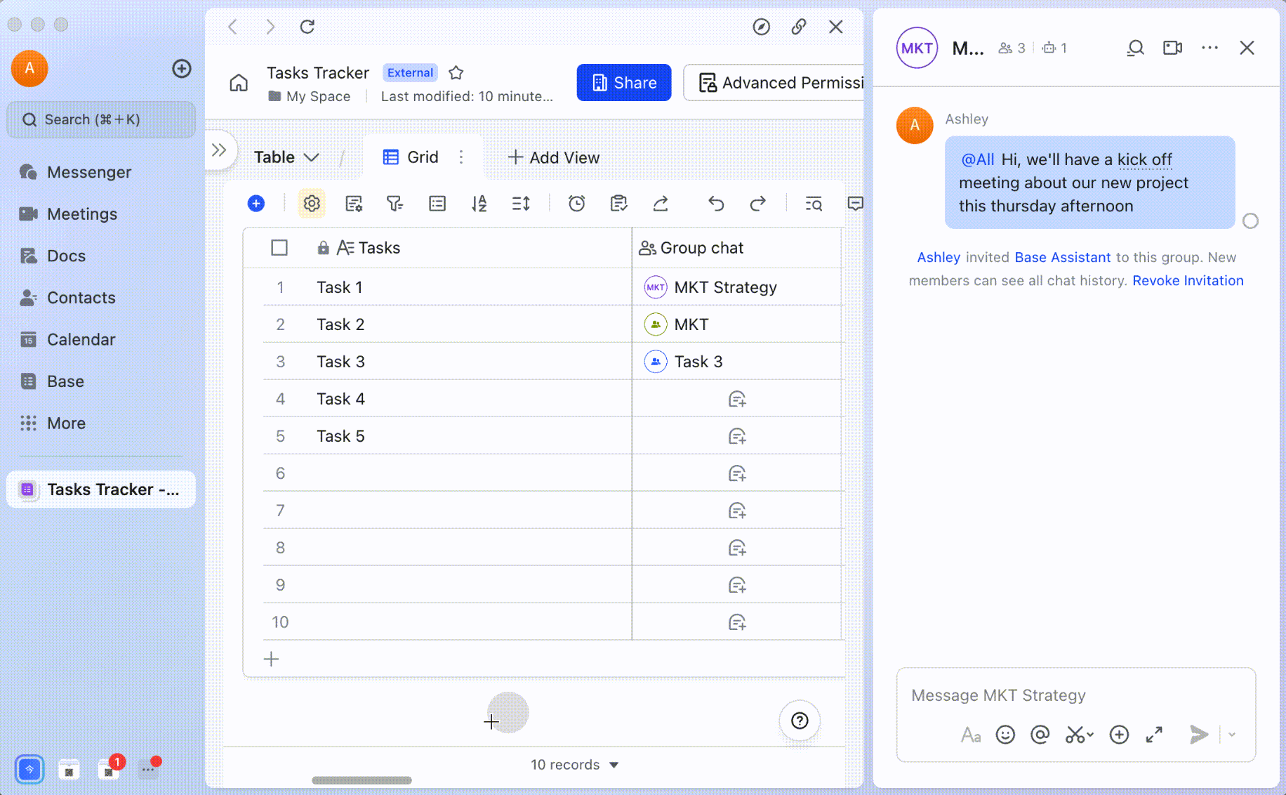 Use Group Fields In Base