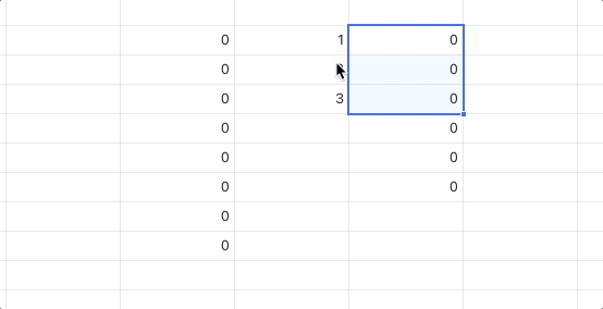 Use autofill in Sheets