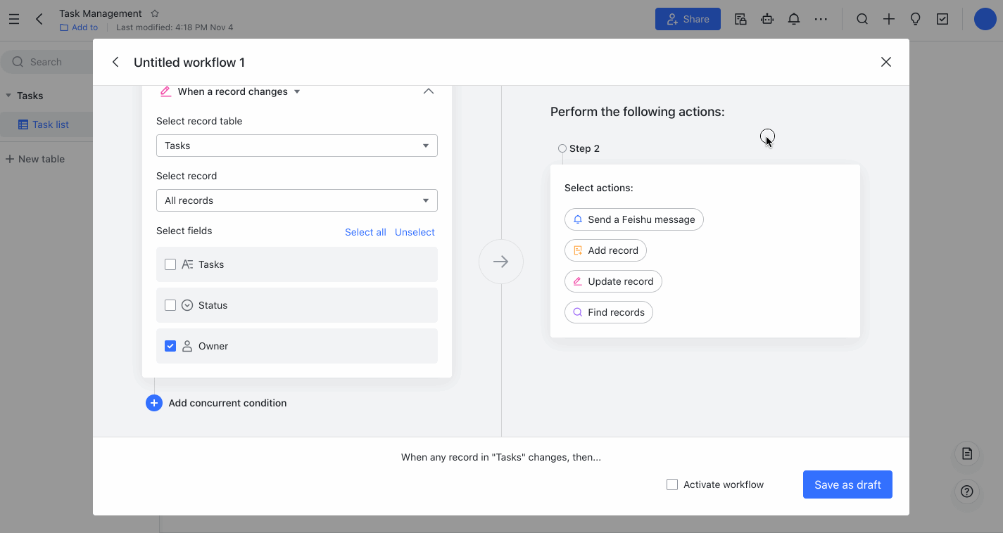 Use Automations in Base
