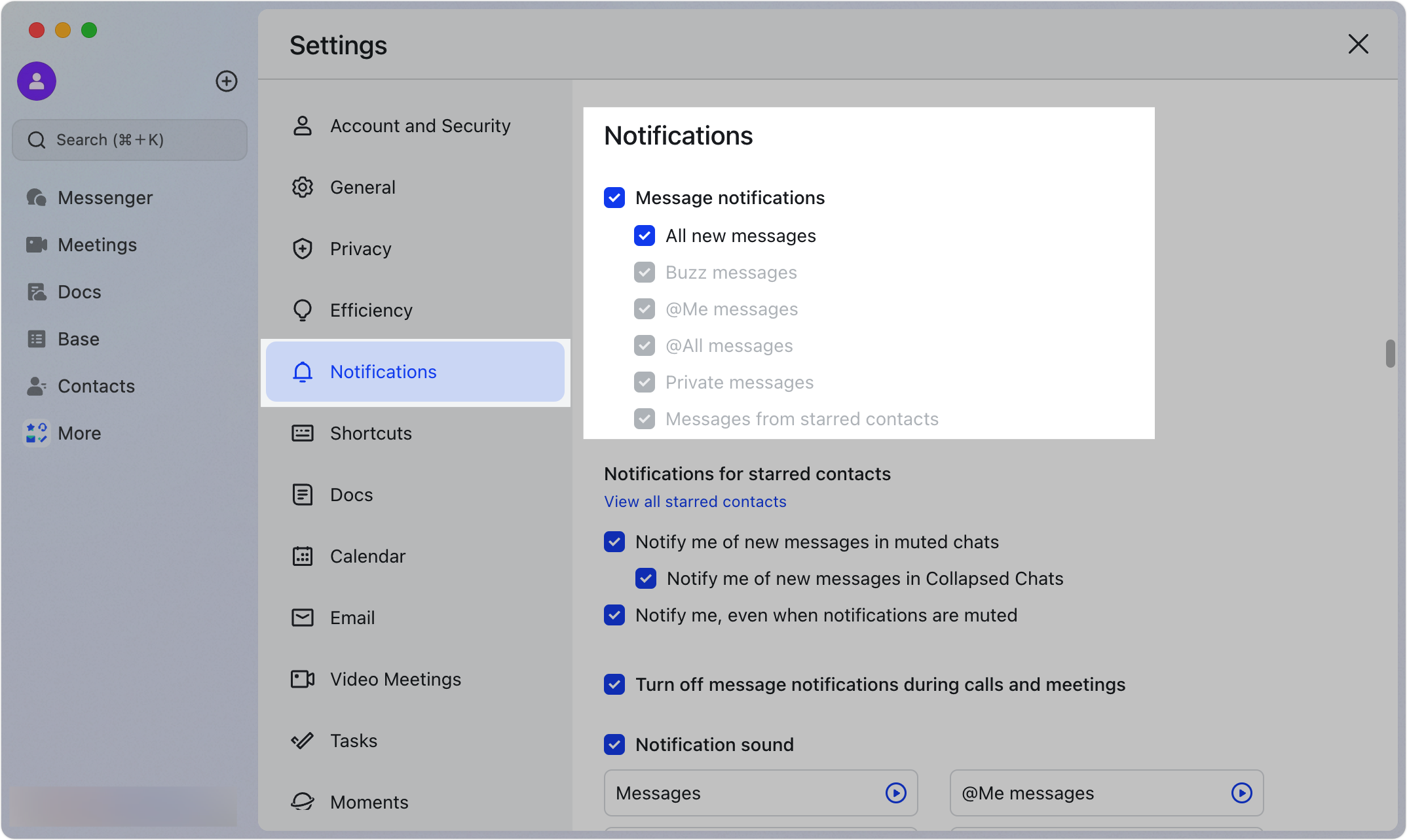 How can I fix message notification problems?