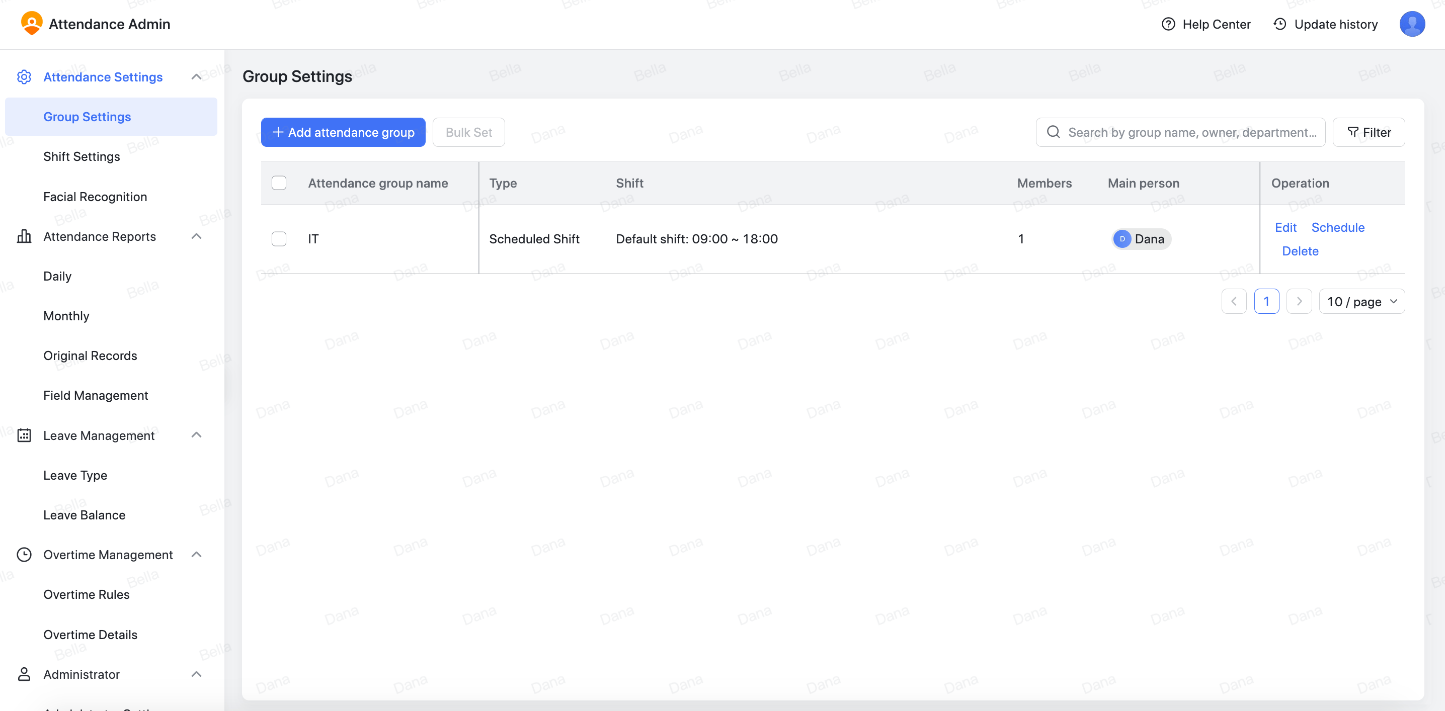 Set Attendance anti-cheating rules
