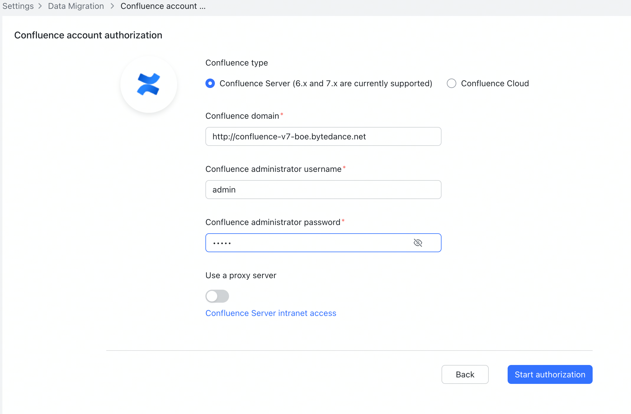 Migrate Confluence for Server to Wiki