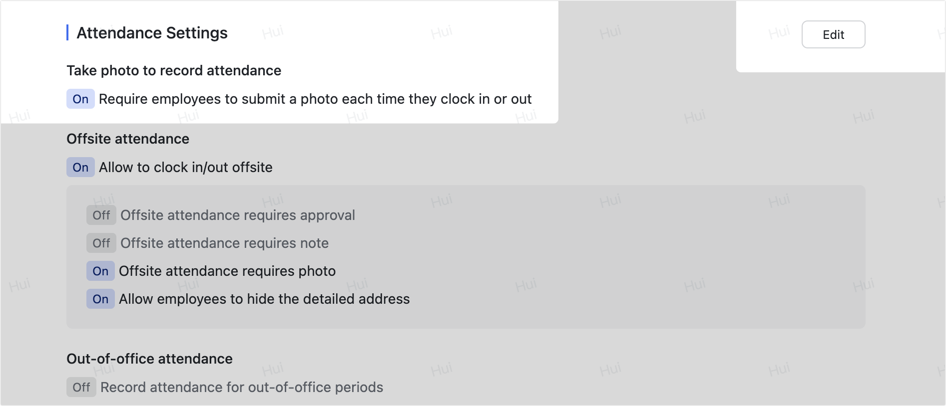 Admin | Set up Attendance by taking photos