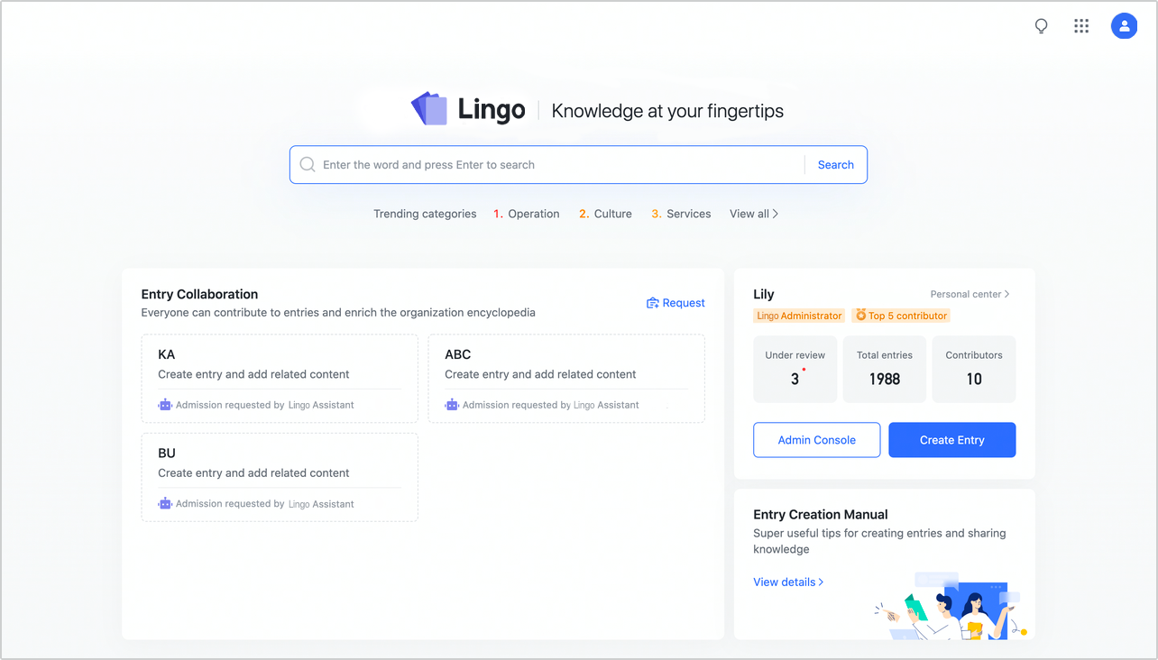 Create, Edit and Update Entries in Lingo