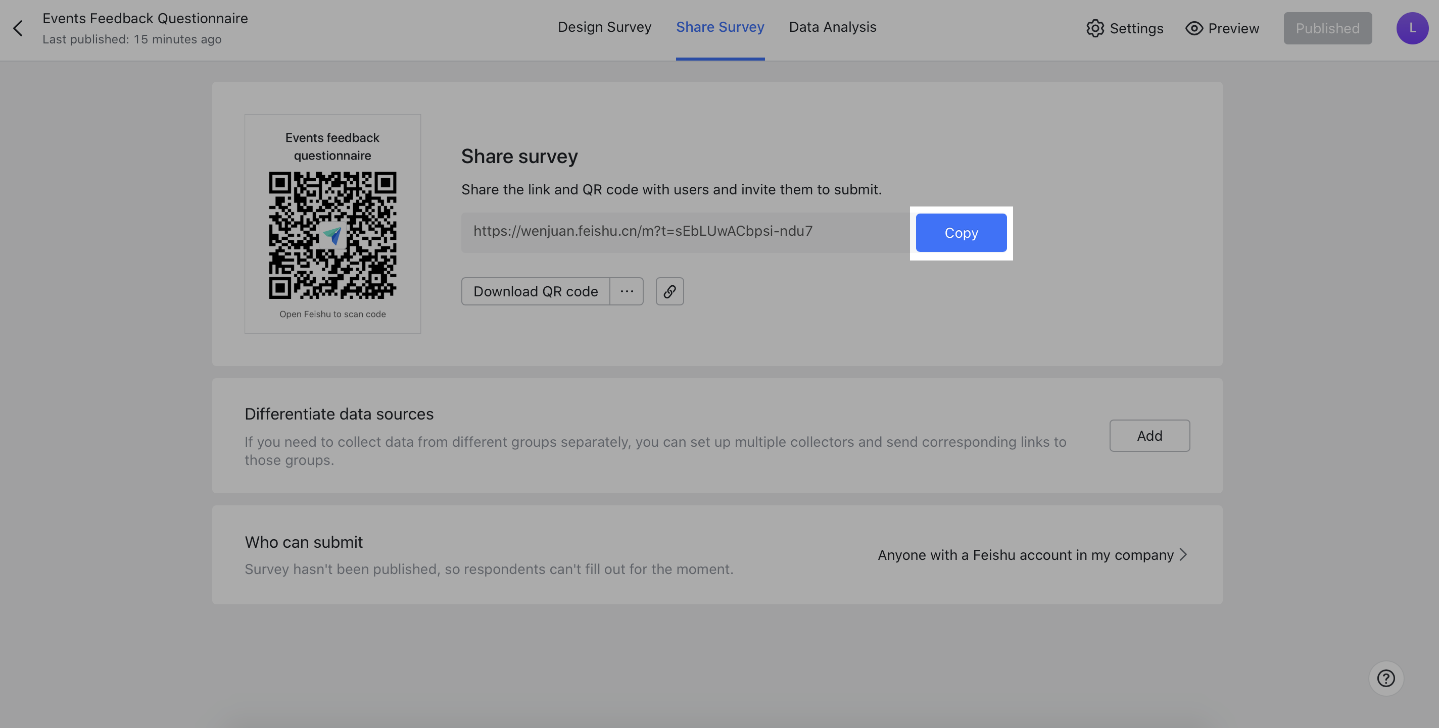Manage Projects with Feishu Survey