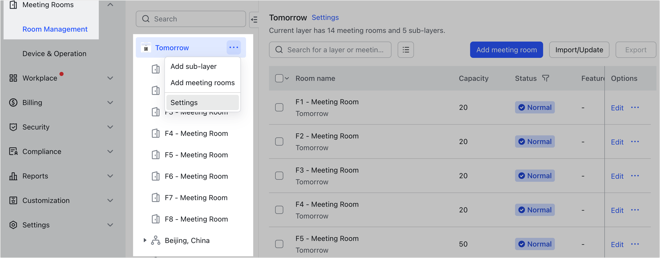 Admin | Set Feishu Rooms to start with device and always show on top