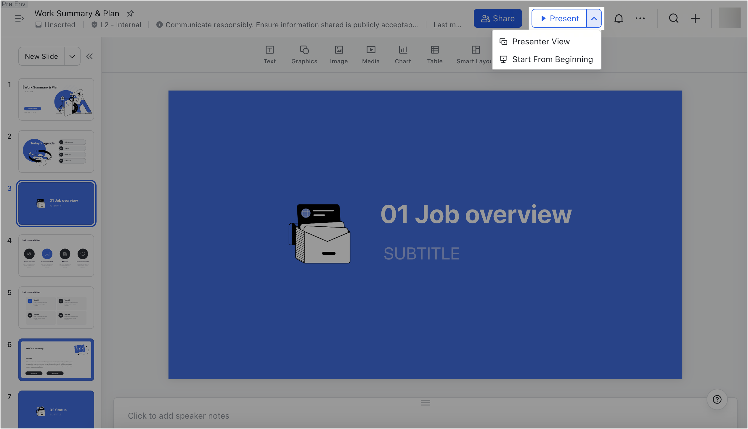 Get started with Slides