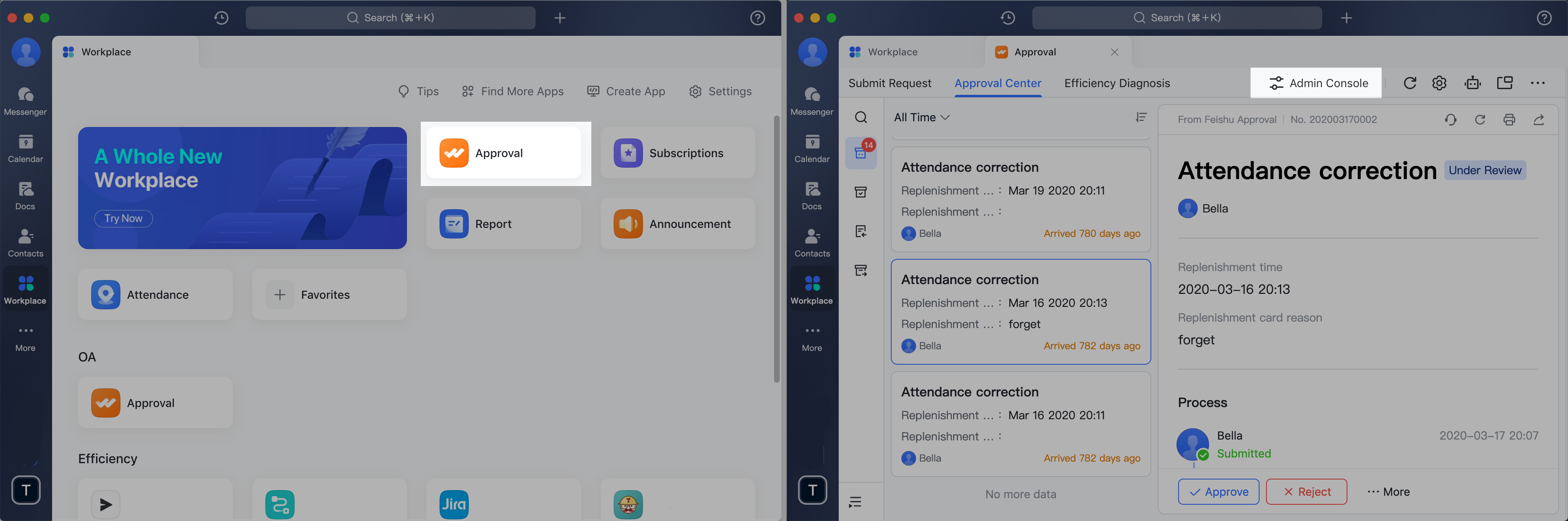 Admin | Create custom approvals
