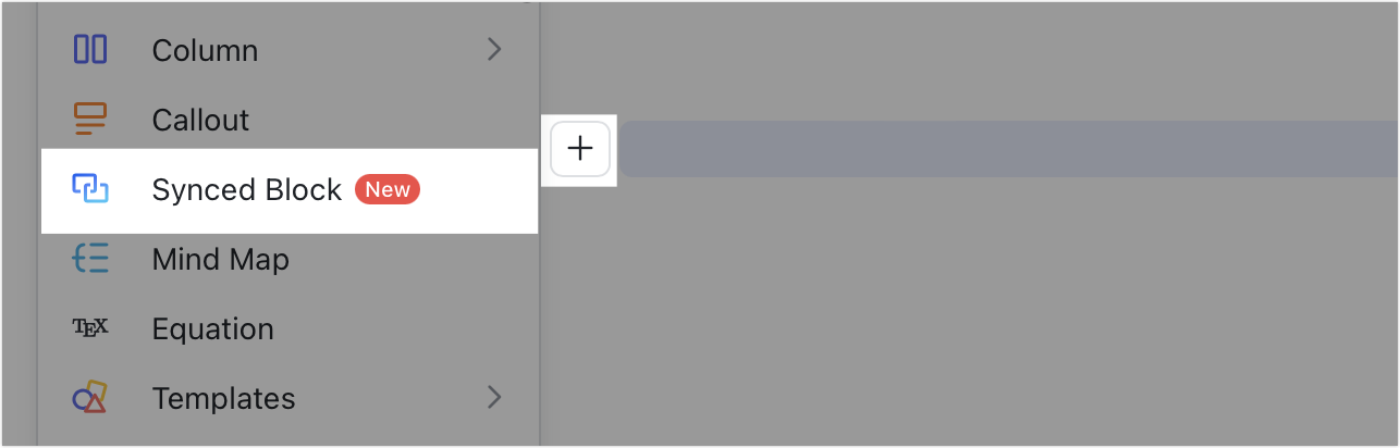 Use synced blocks in Docs