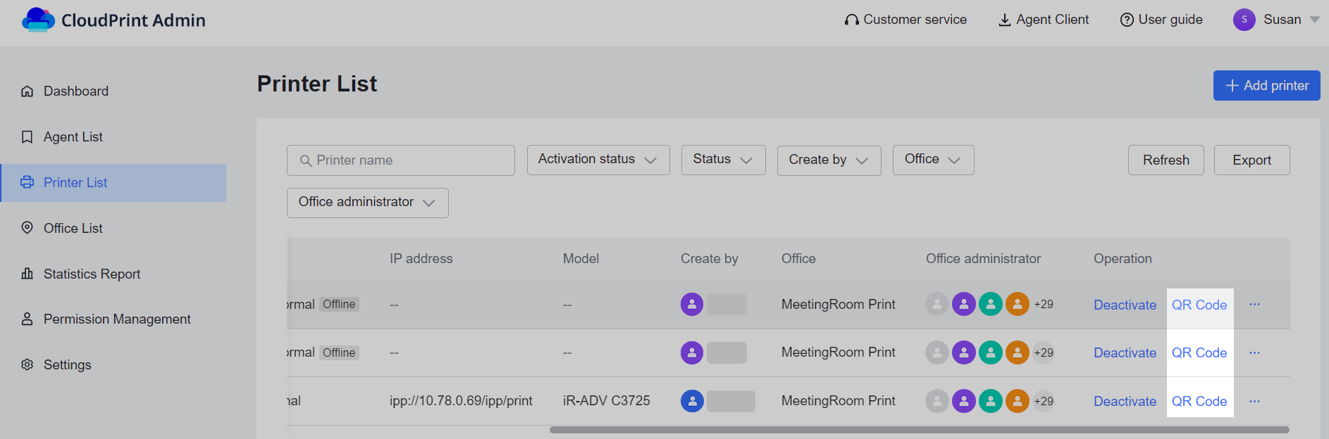 Admin | Deploy CloudPrint