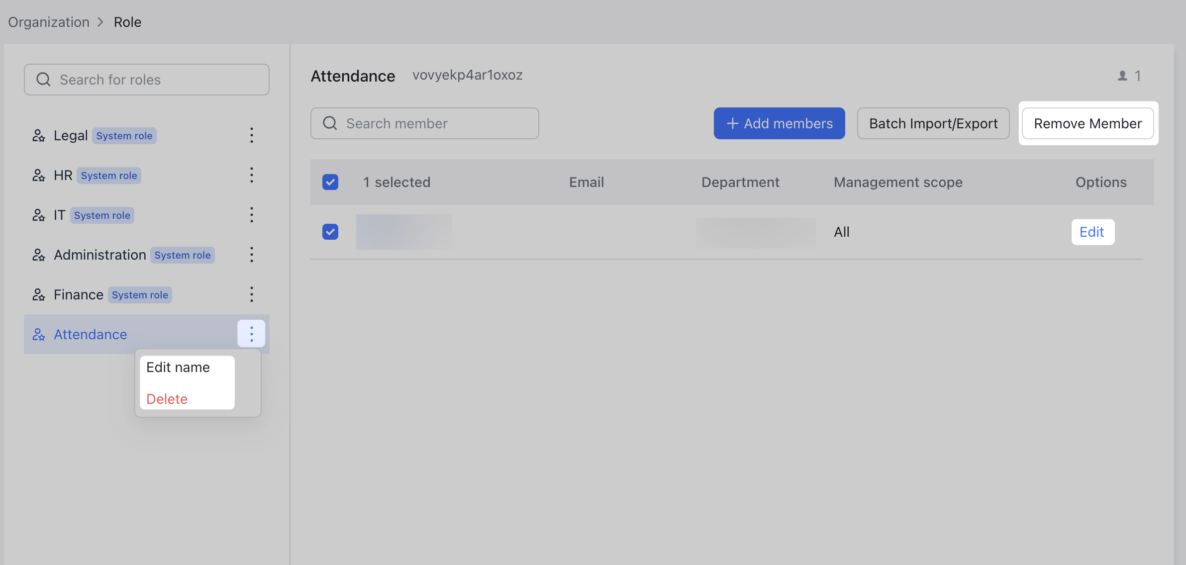 Admin | Set roles for Approval