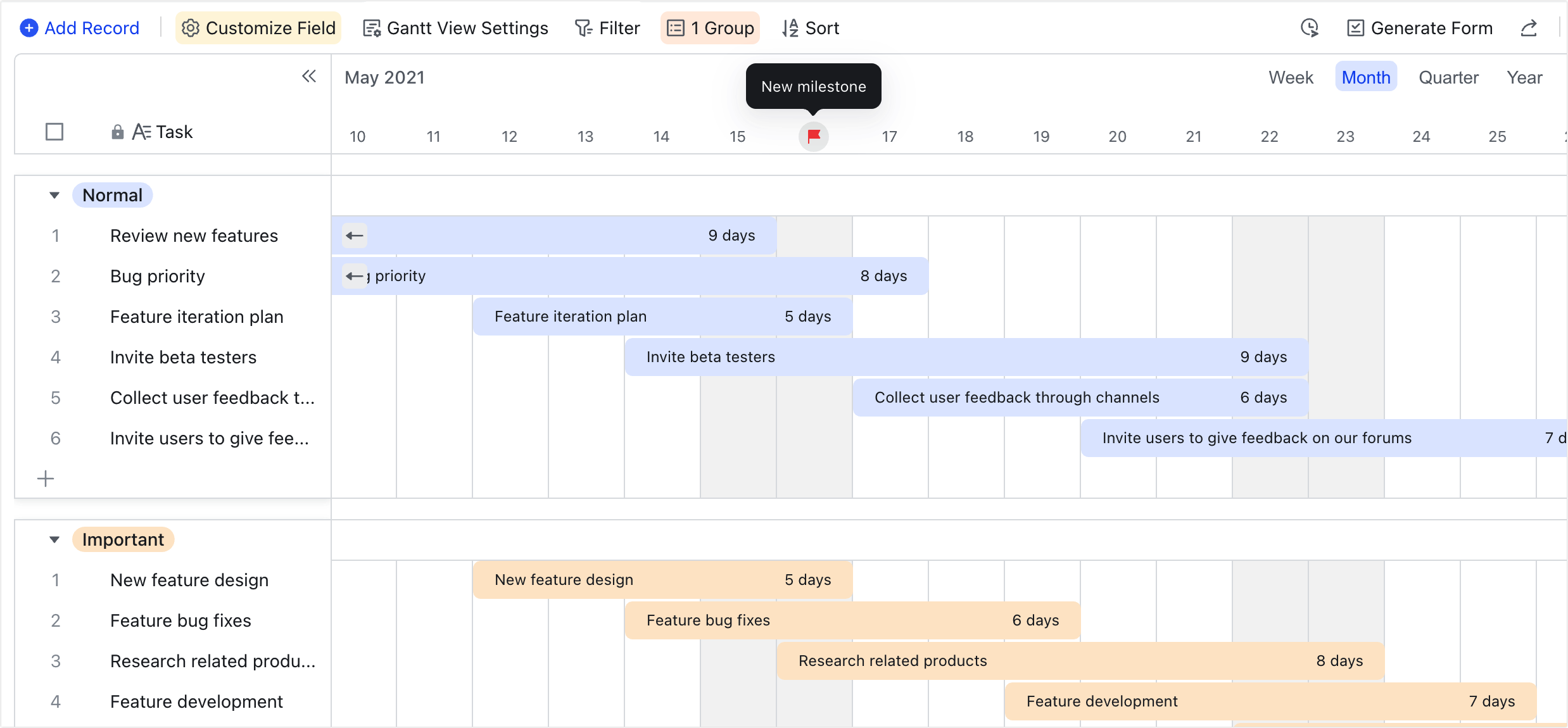 Introduction to tables and views in Base