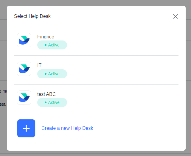 Create, update, and share help desks