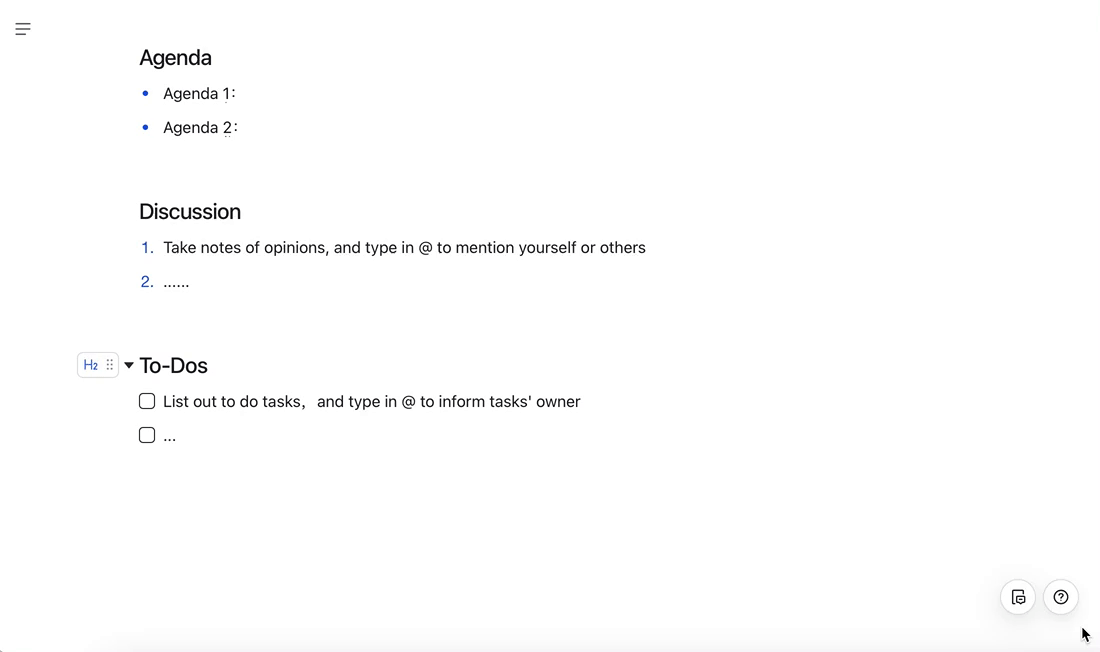 Use Markdown in Docs