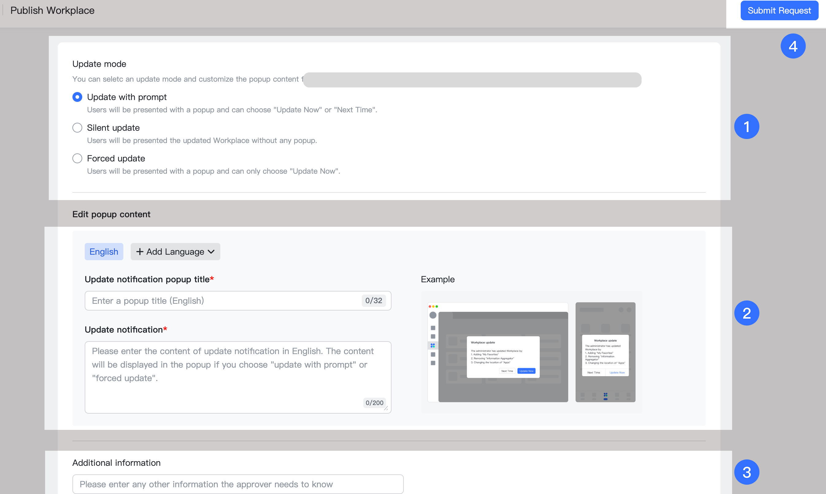 Add a Lingo Block to Workplace