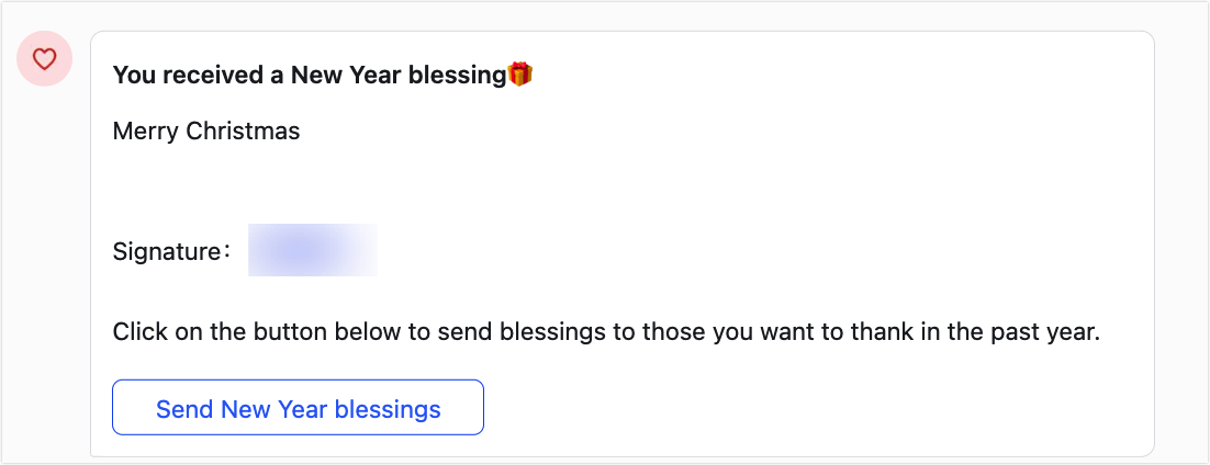 Use the Festival Blessing bot