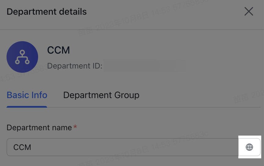 Admin | Create departments and department groups